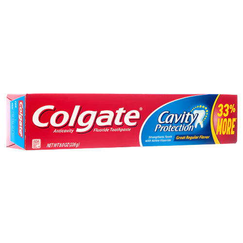 WHOLESALE COLGATE TOOTHPASTE CAVITY PROTECTION 8 OZ SOLD BY CASE ...
