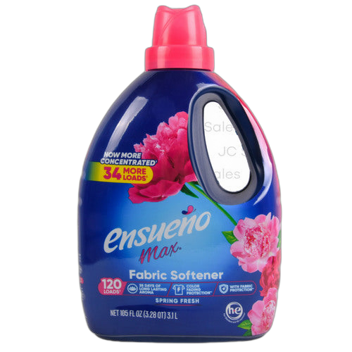 WHOLESALE ENSUE??O MAX FAB SOFTENER SPRING FRESH 105 OZ SOLD BY CASE ...